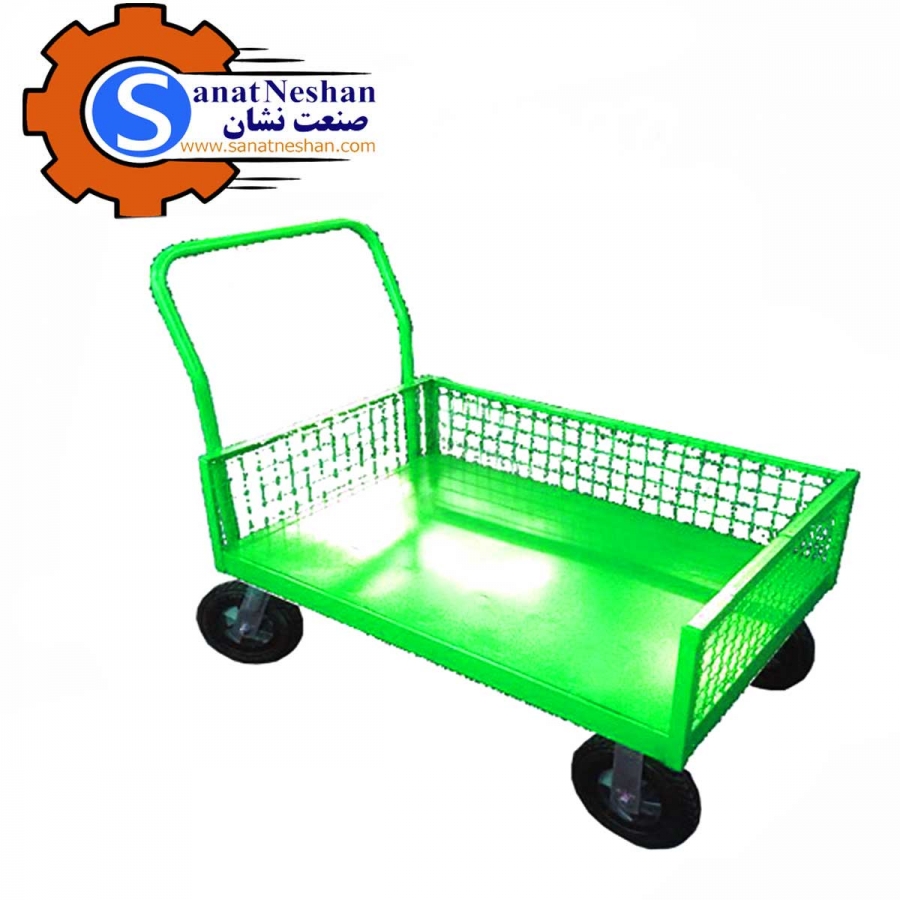 چرخ دستی حمل بار چهار چرخ -کد4152 - صنعت نشان