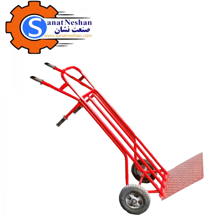 چرخ دستی حمل بار سنگین-کد9123 - صنعت نشان